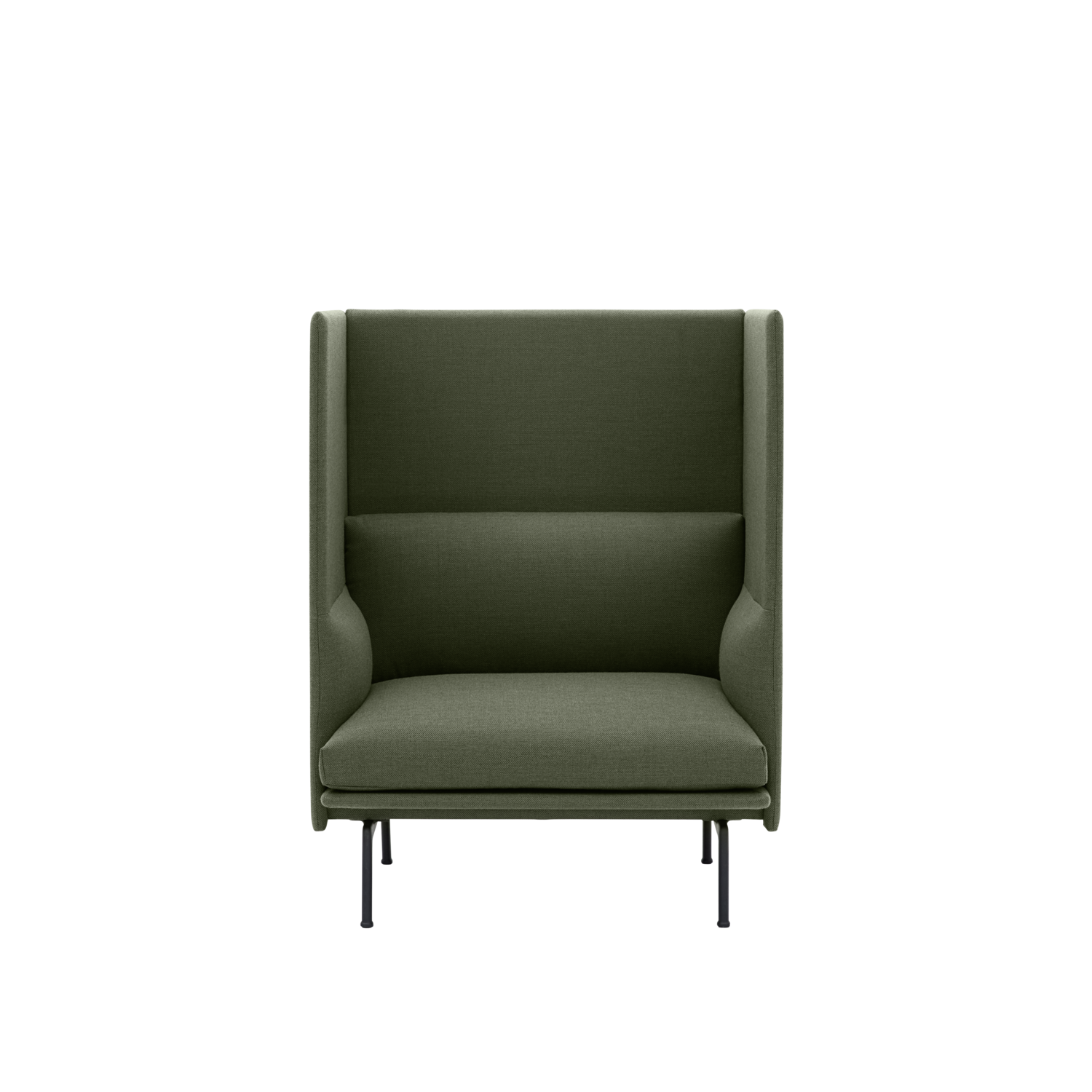 Black high back sofa store